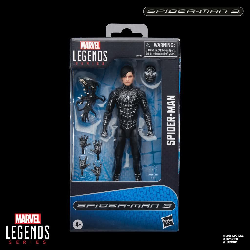 PRE-ORDER Hasbro Marvel Legends Spider-Man Symbiote Suit (Spider-Man 3 ...