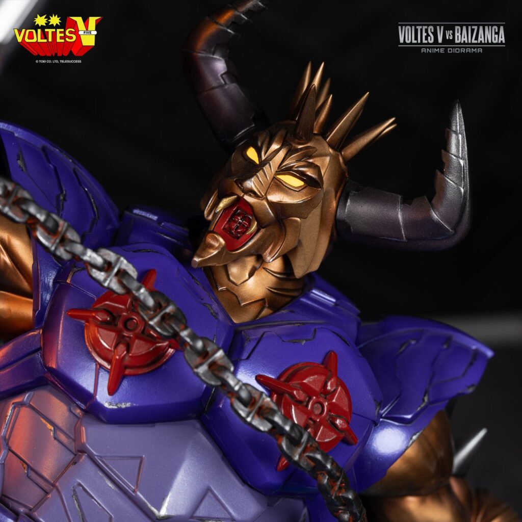 PRE-ORDER Telesuccess Productions Voltes V vs. Baizanga Anime Diorama ...
