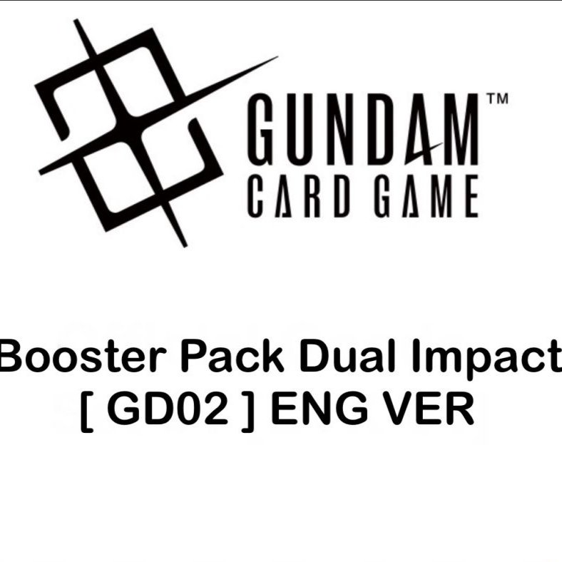 PRE-ORDER Gundam Card Game (English) Booster Pack Box Dual Impact [GD ...